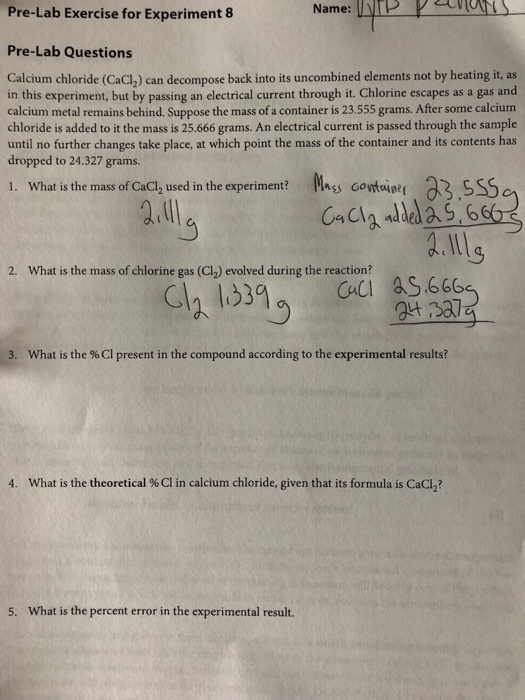 Solved Pre-Lab Exercise for Experiment8 Name: TD pai Pre-Lab | Chegg.com