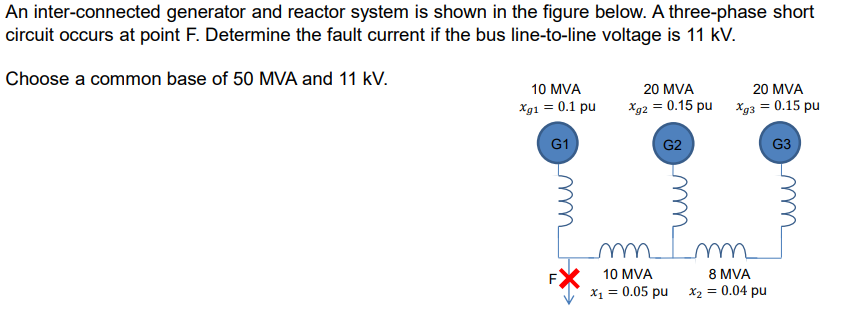 Solved An inter-connected generator and reactor system is | Chegg.com