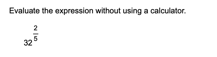 Solved Evaluate the expression without using a | Chegg.com