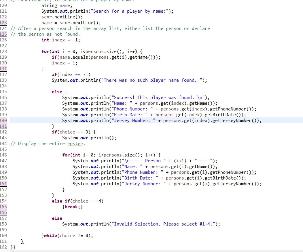 Solved 1st) For a SportsTeamRoster program in Java, please | Chegg.com