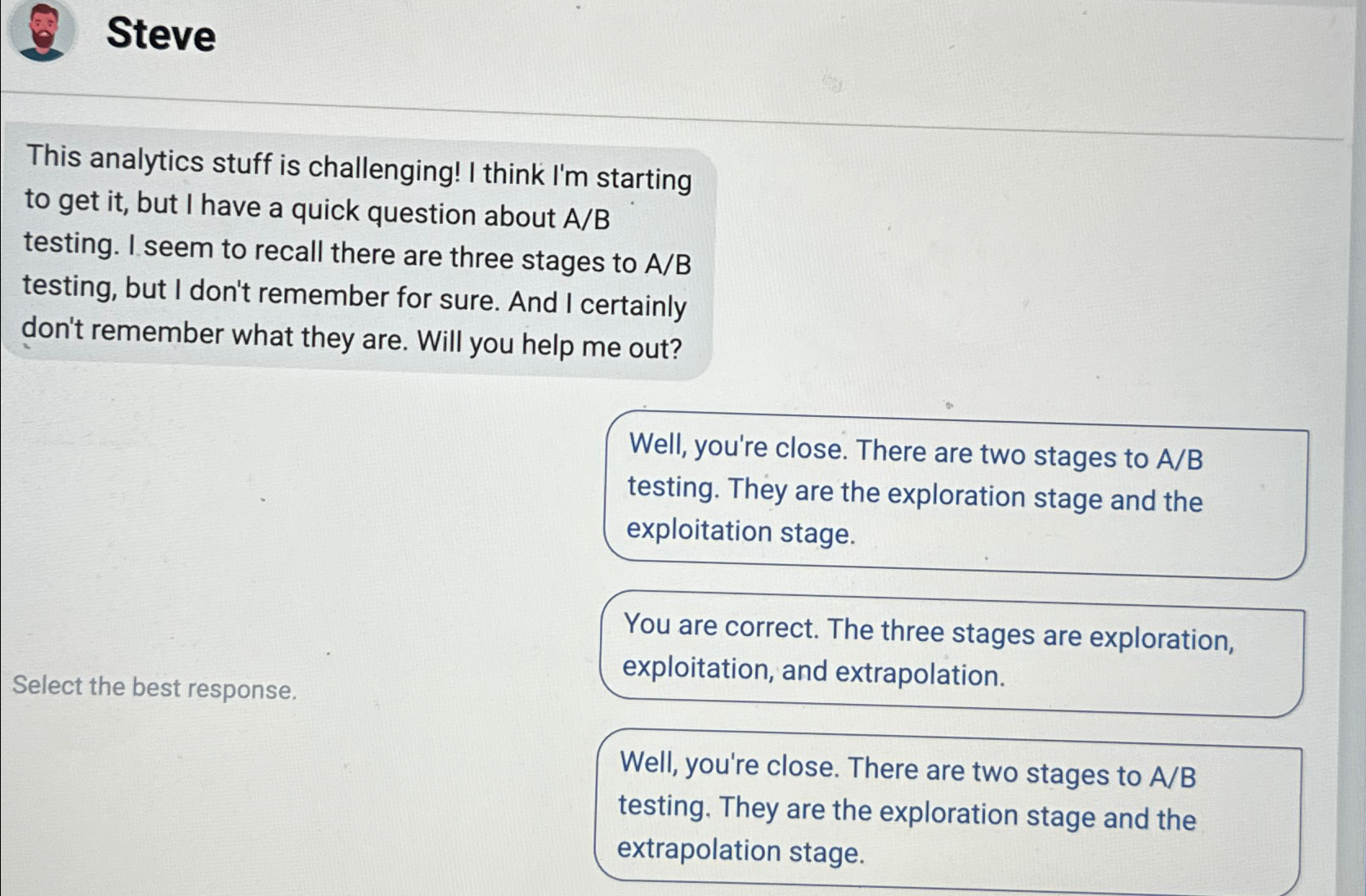 High Quality SOLUTION This analytics stuff is challenging! I think I'm | Chegg.com