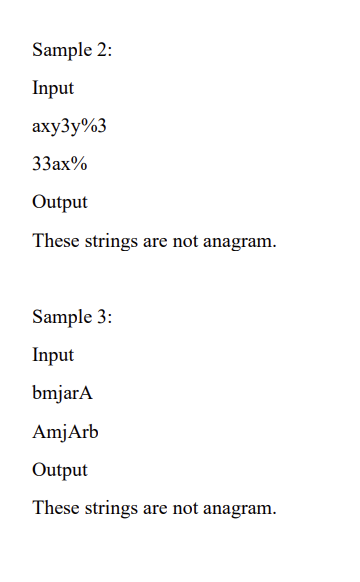 Solved Python-Write a program that receives two strings and | Chegg.com