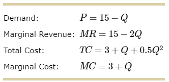 Solved Only one firm produces and sells soccer balls in the | Chegg.com