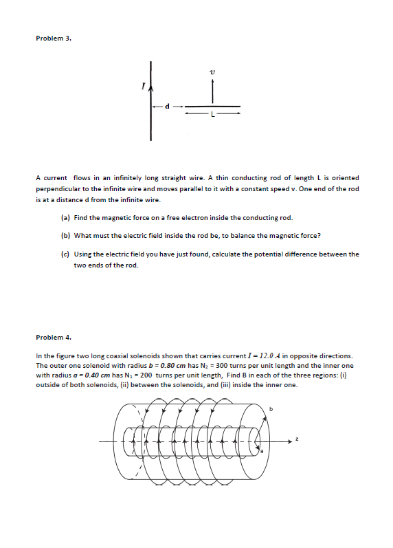 Solved Problem 1 In The Figure An Electron Accelerated