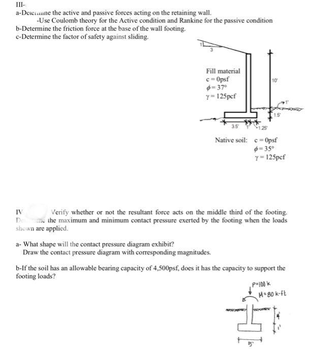 Solved a-Deiene the active and passive forces acting on the | Chegg.com