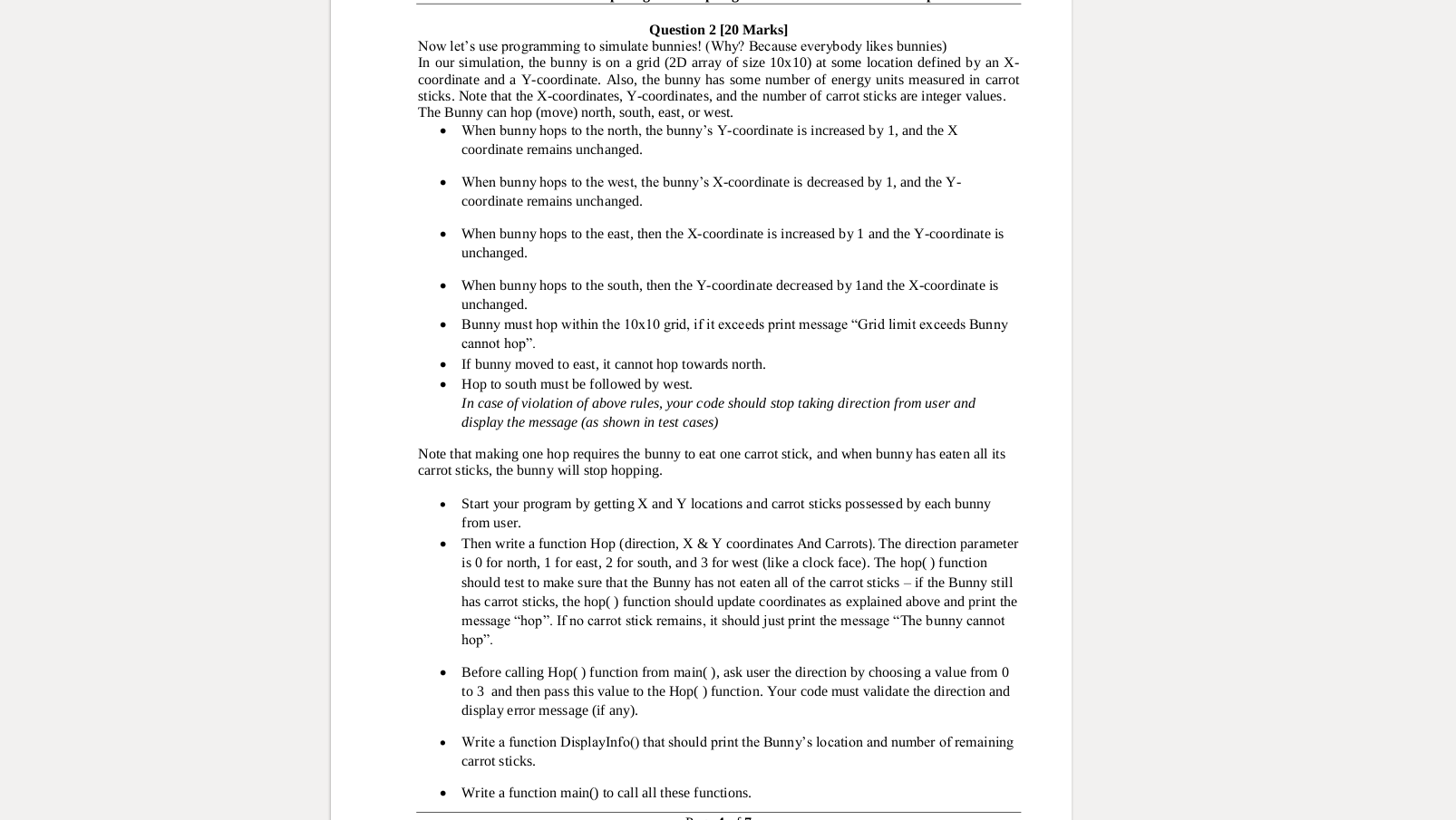 Solved Question 2 [20 Marks] Now let's use programming to | Chegg.com