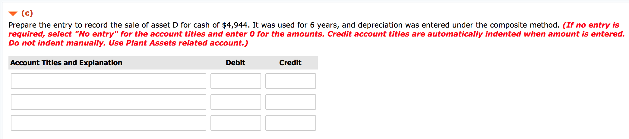 Solved Exercise 11-9 (Part Level Submission) Presented below | Chegg.com