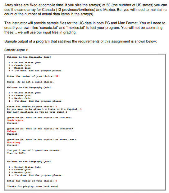 Write a modular program (a program that consists of | Chegg.com