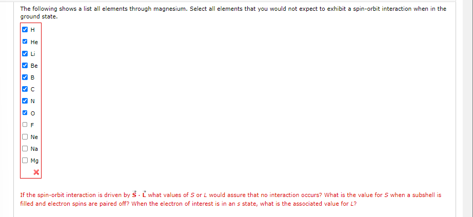 The following shows a list all elements through | Chegg.com