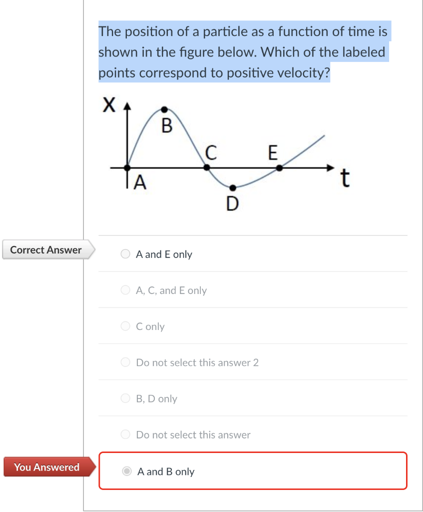 Solved The position of a particle as a function of time is | Chegg.com