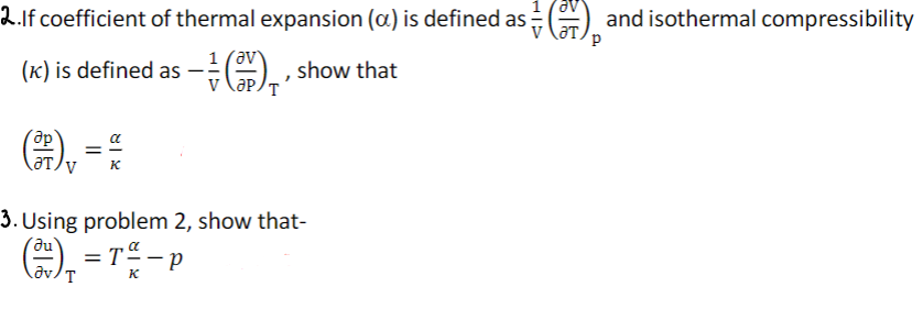 Solved If coefficient of thermal expansion (α) is defined as | Chegg.com
