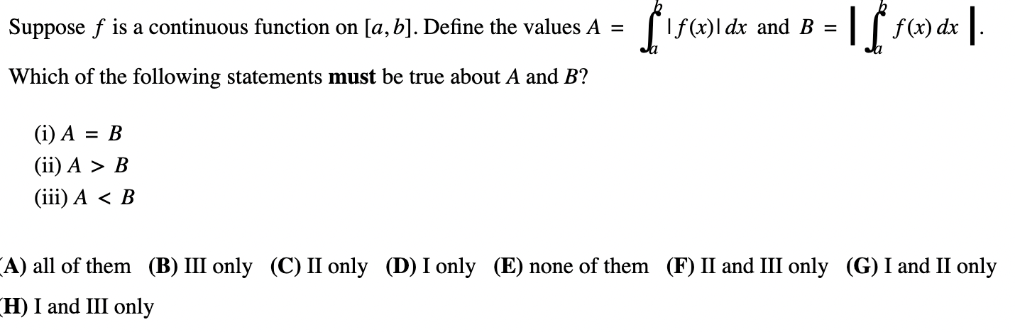 Solved Suppose f is a continuous function on [a,b]. Define | Chegg.com