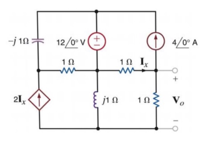 Solved I Need Help Solving For Vo Using Loop Analysis I 1932