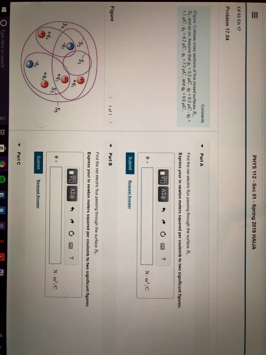 Solved Phys 112 Sec 01 Spring 2019 Haija 03 Ch 17 Problem