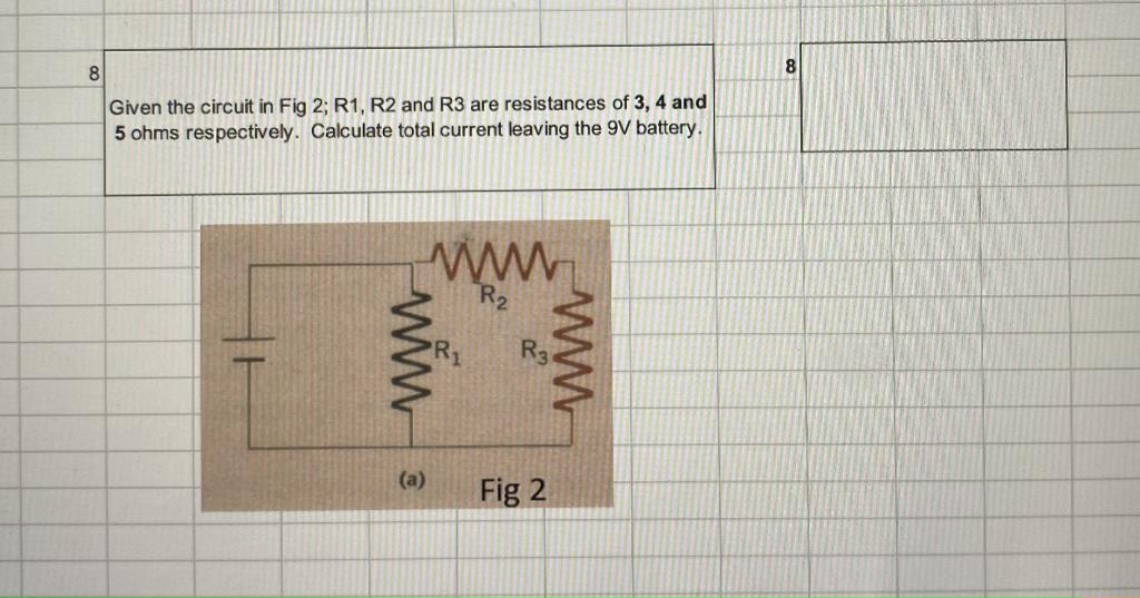 Solved Given the circuit in Fig 2; R1, R2 and R3 are | Chegg.com