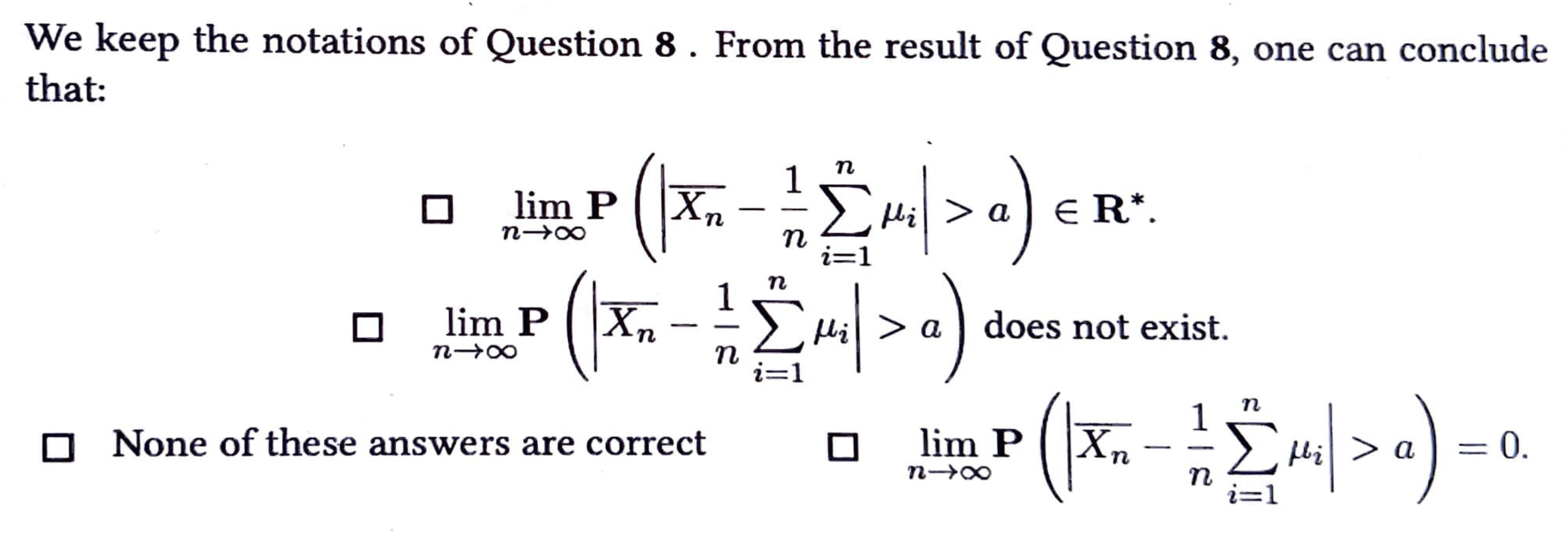 Solved Let X1, X2, ... be a sequence of independent random | Chegg.com