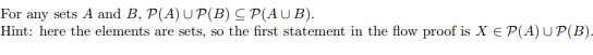 Solved show the following with a flow proof | Chegg.com