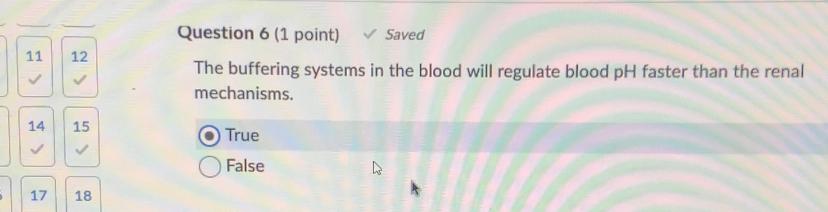 Solved The buffering systems in the blood will regulate | Chegg.com
