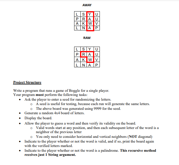 Project Objectives - Using recursion to solve a | Chegg.com