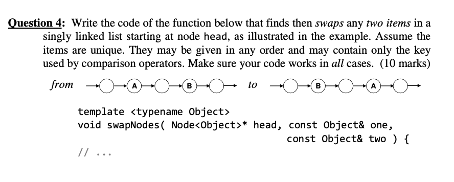 Solved Question 4: Write the code of the function below that | Chegg.com
