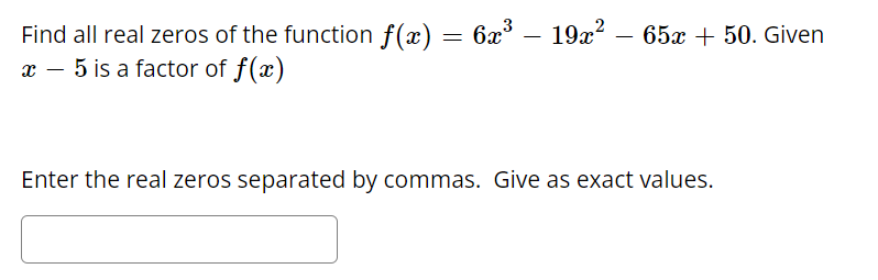 Solved Find all real zeros of the function | Chegg.com