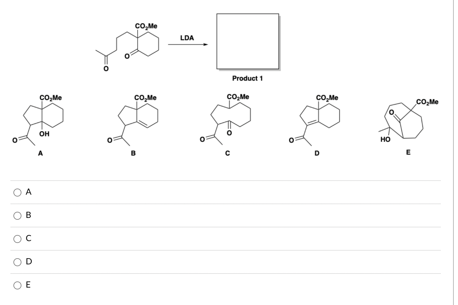 Solved LDA A B C D | Chegg.com