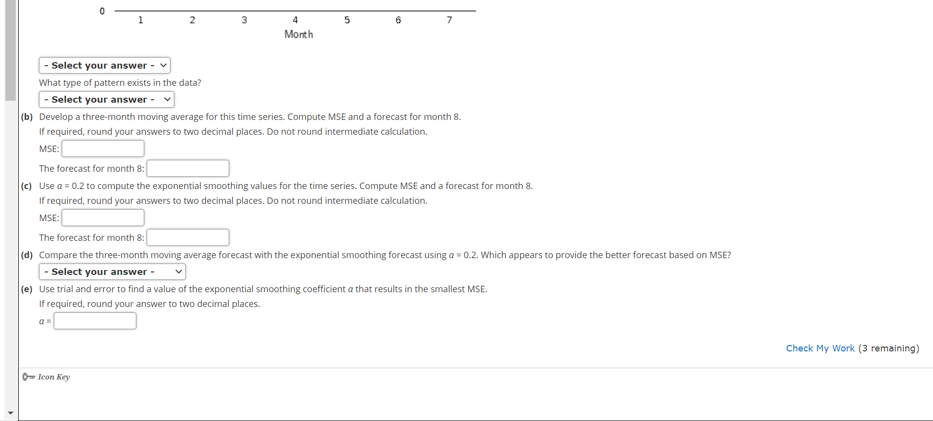 Solved Questions Problem 08-06 Algo (Moving Averages and | Chegg.com Solved Questions Problem 08-06 Algo (Moving Averages and | Chegg.com