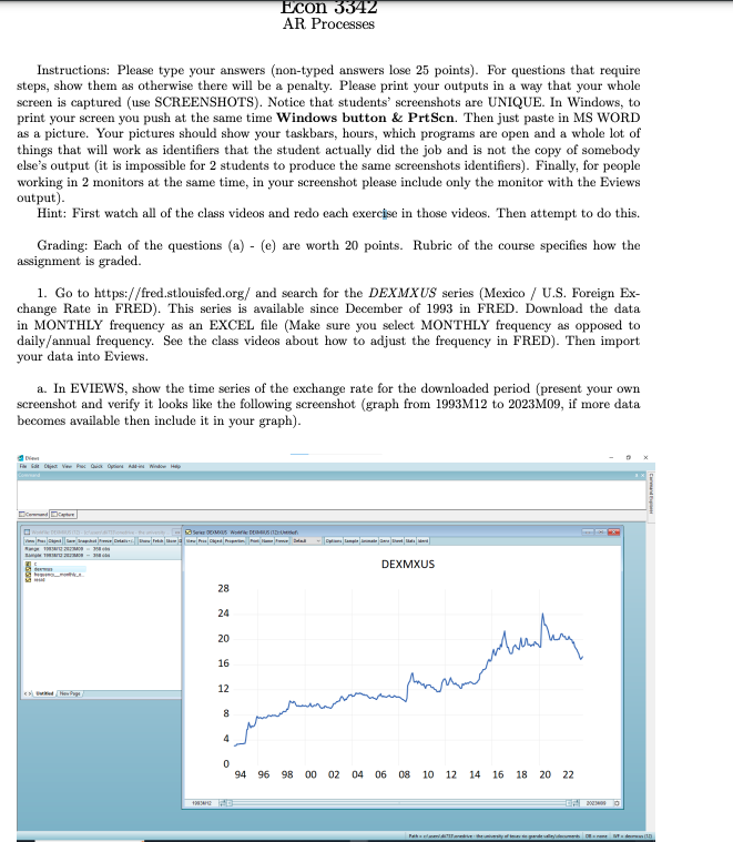 Instructions: Please type your answers (non-typed | Chegg.com