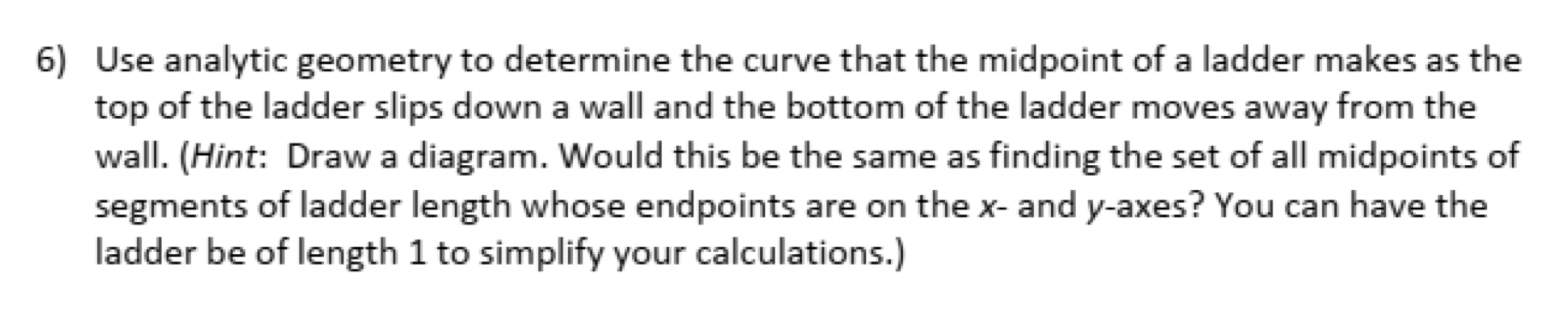 Solved Use analytic geometry to determine the curve that the | Chegg.com