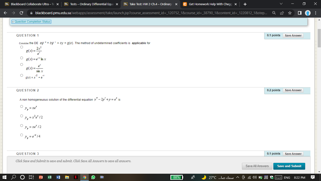 Solved Bb Blackboard Collaborate Ultra-Tex Bb Tests - | Chegg.com