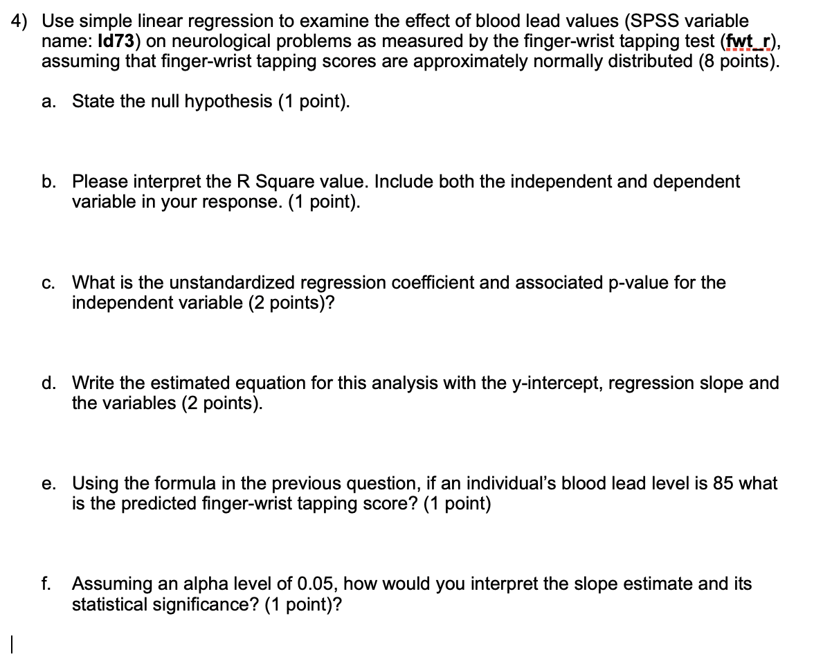 Regression Variables Entered/Removed a a. vepenaent | Chegg.com