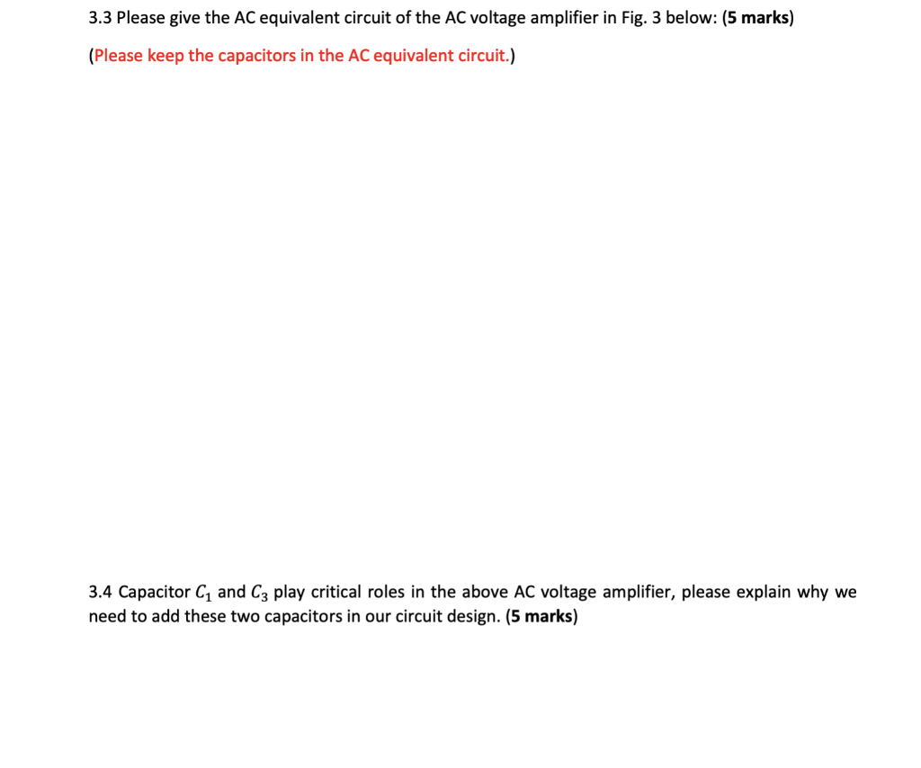 Solved 3. Preliminaries (20% of this lab.) Workings for your | Chegg.com