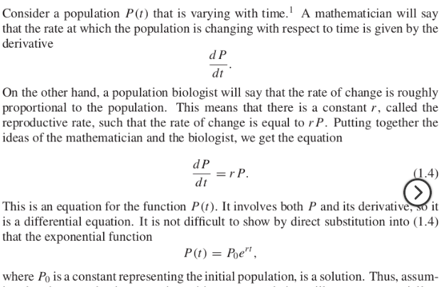 Solved Can someone show step by step how to get P0e^rt from | Chegg.com
