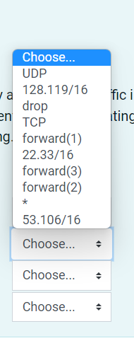Solved 4.05-1. Generalized forwarding: specifying a flow | Chegg.com