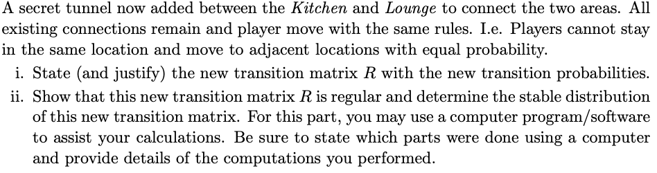 In a simplified version of a classic murder mystery | Chegg.com