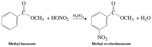 Solved OCH3 + HONO2 H2SO4, OCH3 + H2O NO2 Methyl | Chegg.com