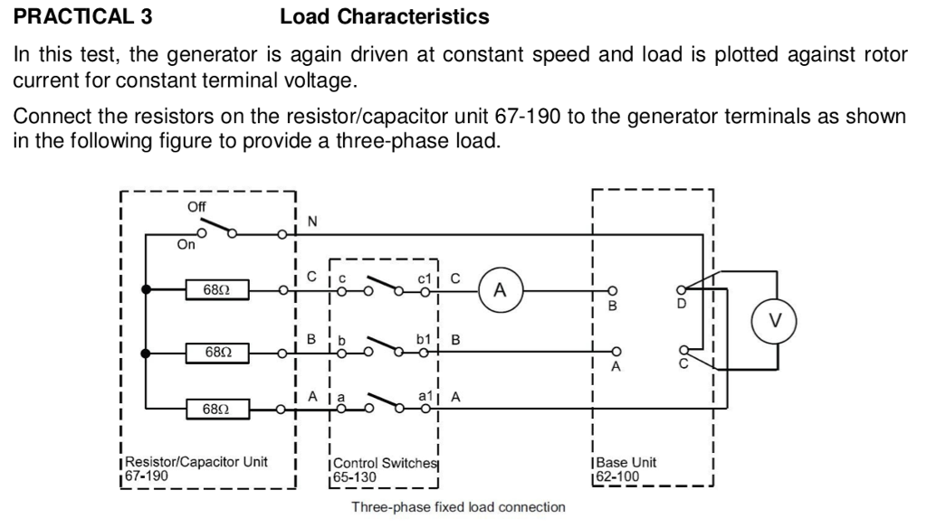 Solved In this AC Three-Phase Synchronous Generator | Chegg.com
