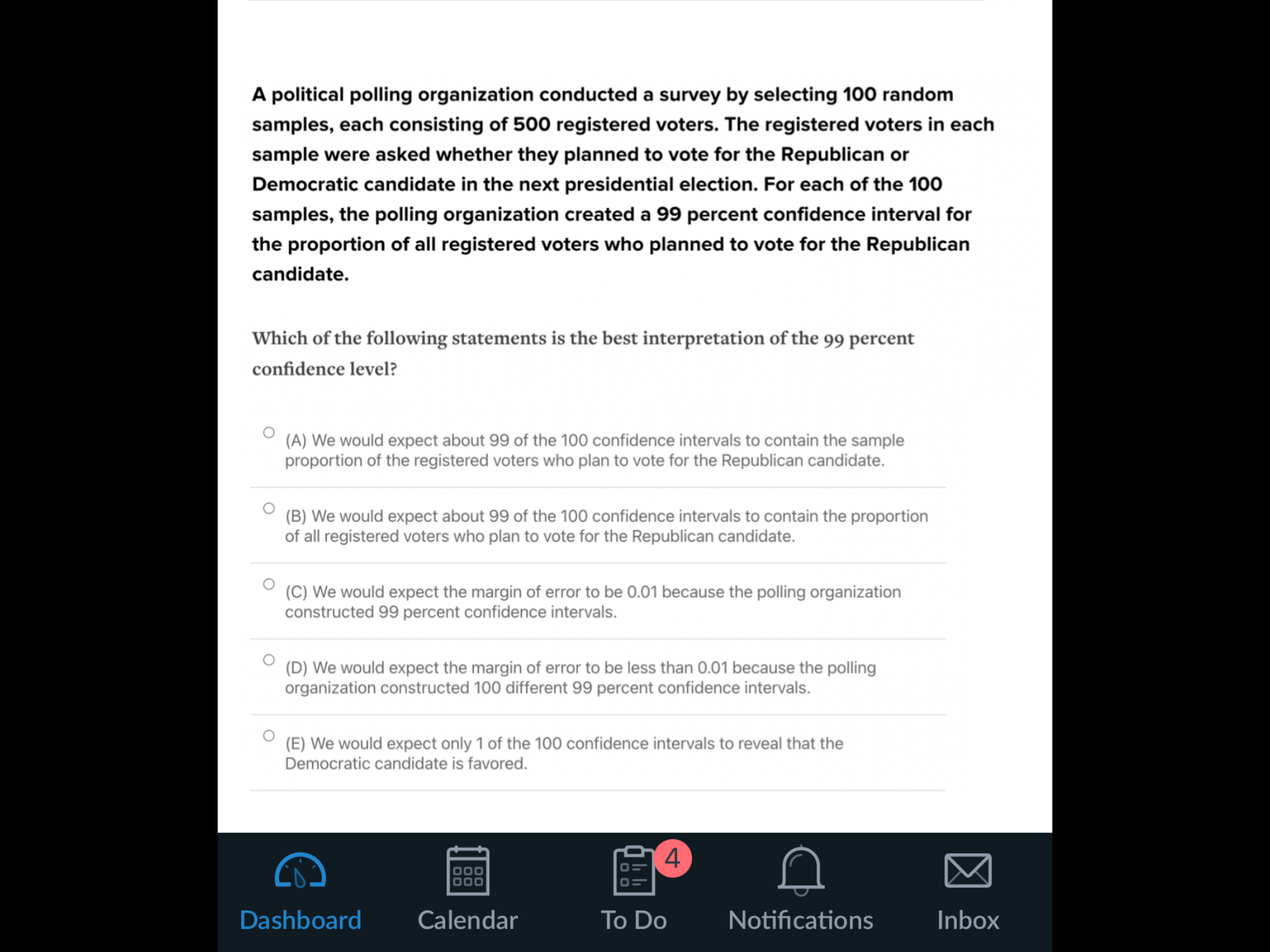 Solved A political polling organization conducted a survey | Chegg.com
