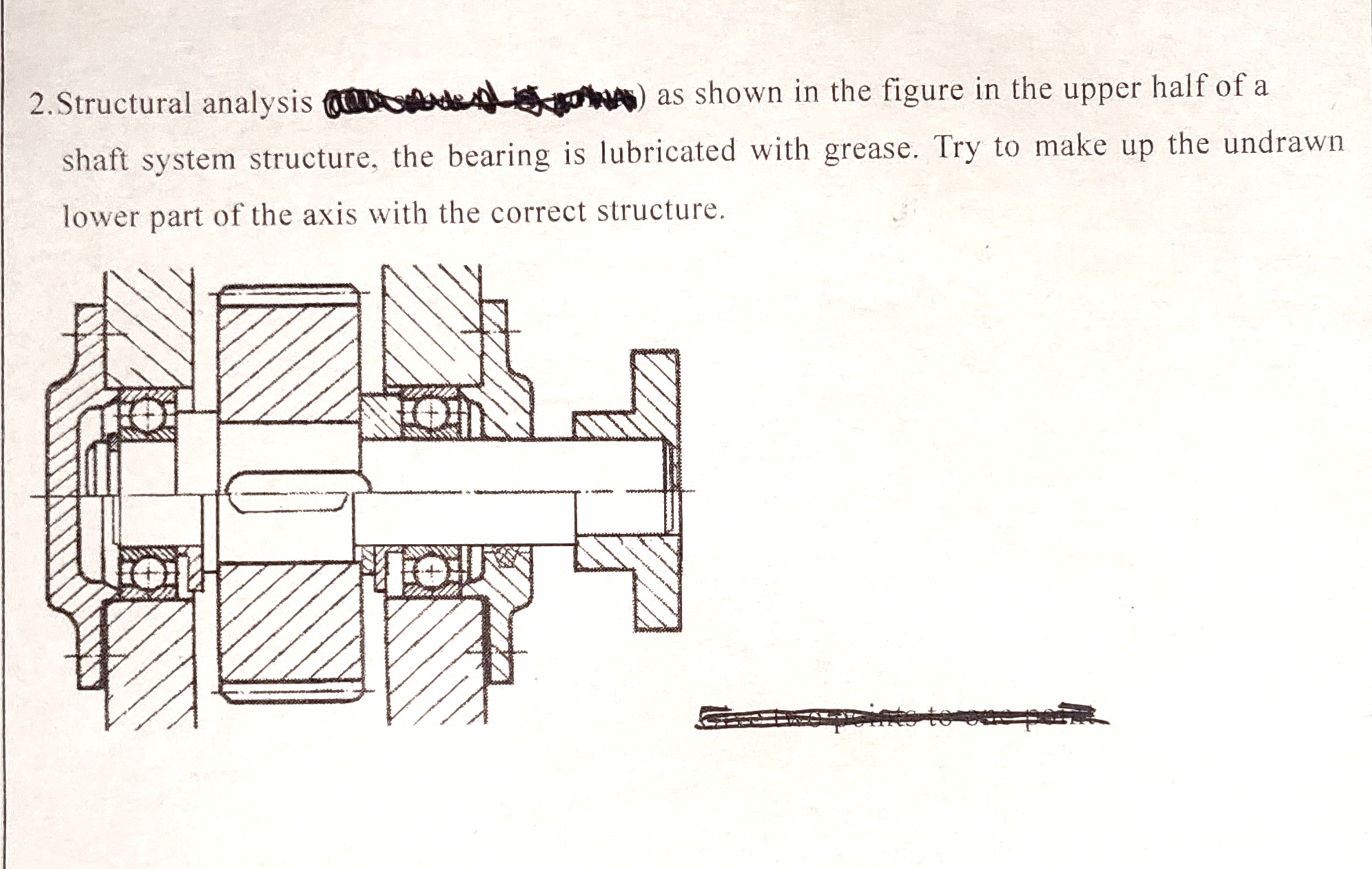 Solved Structural analysis as shown in the figure in the | Chegg.com