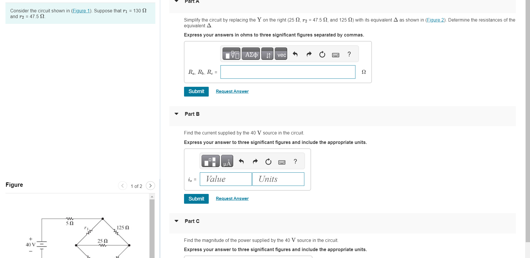 Solved Consider the circuit shown in (Eigure 1). Suppose | Chegg.com