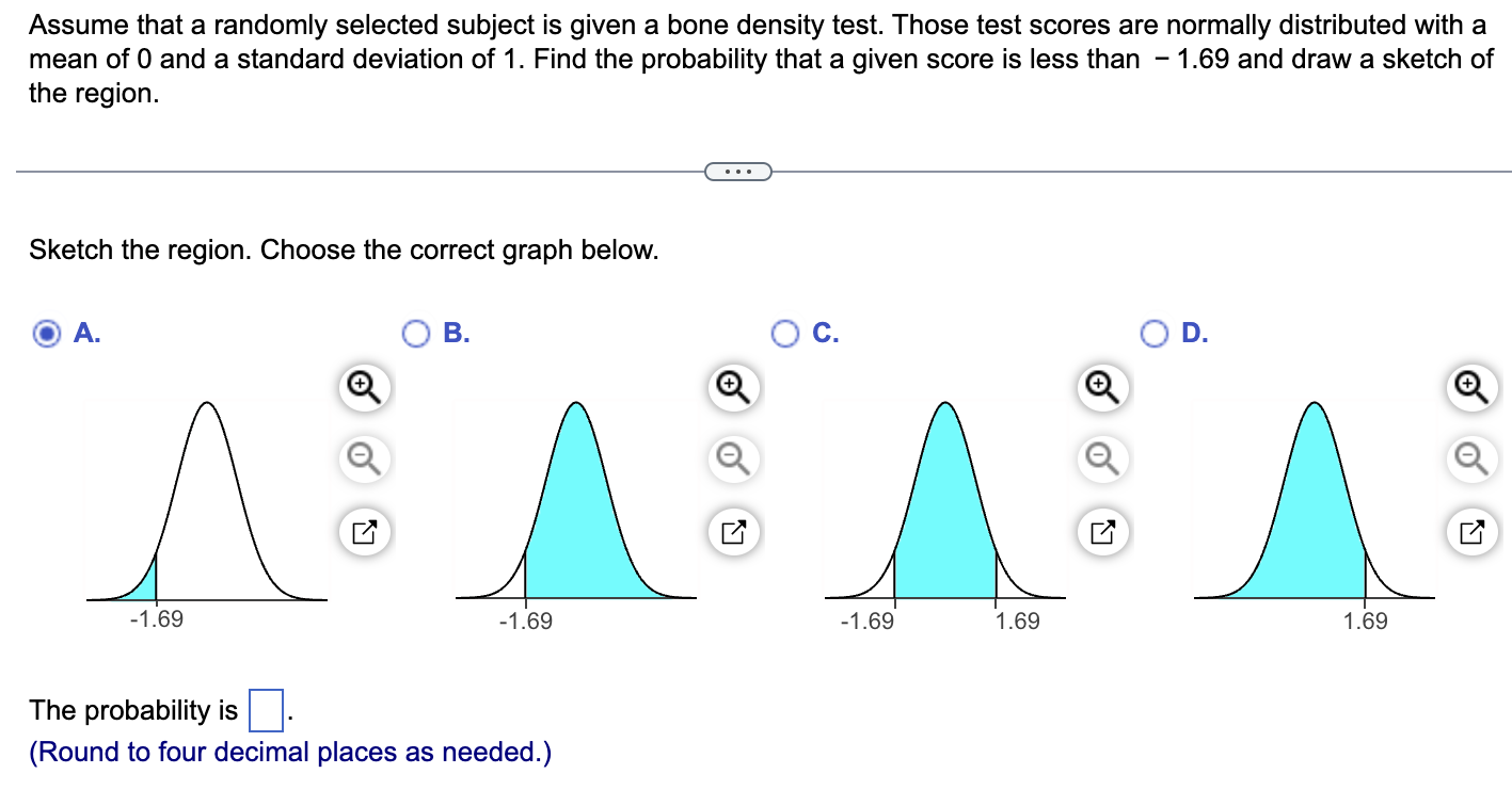 Solved Assume that a randomly selected subject is given a | Chegg.com