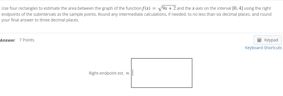Solved Use four rectangles to estimate the area between the | Chegg.com