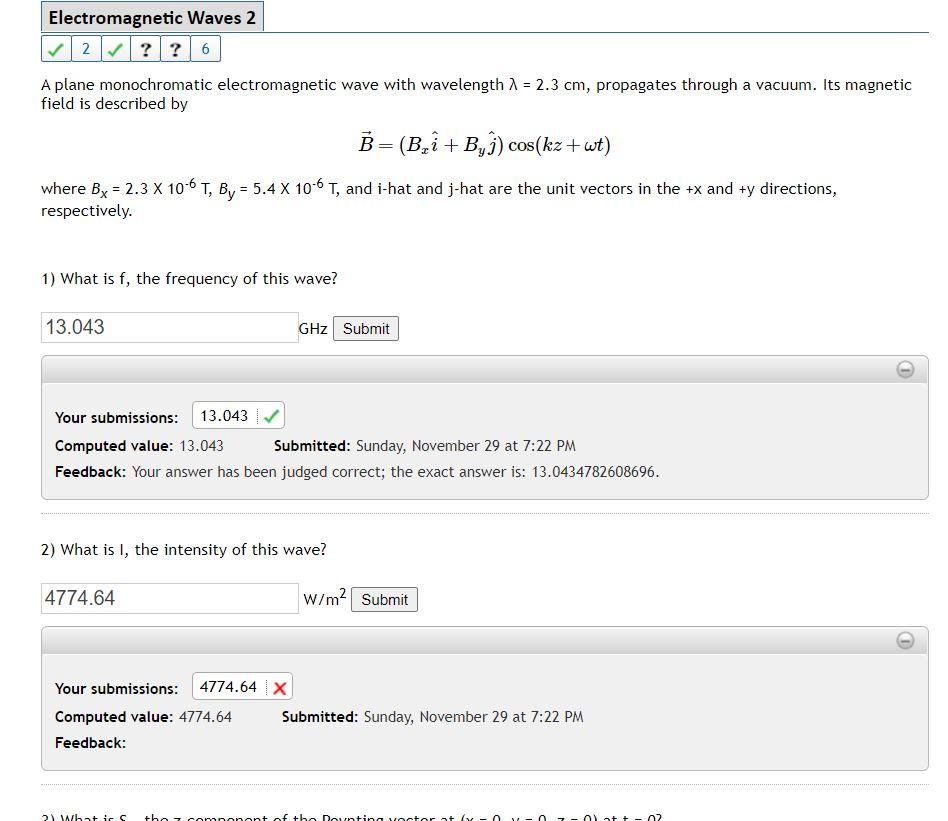 Solved A plane monochromatic electromagnetic wave with | Chegg.com