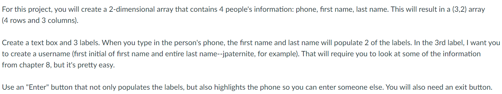 Solved VISUAL BASIC PROGRAMMING PLEASE POST THE DESIGN CODE | Chegg.com