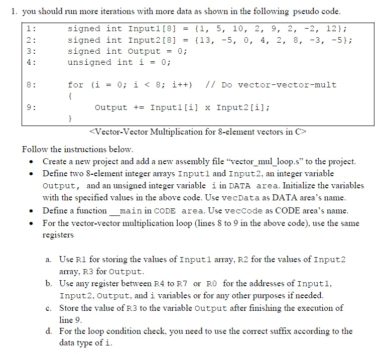1. you should run more iterations with more data as | Chegg.com