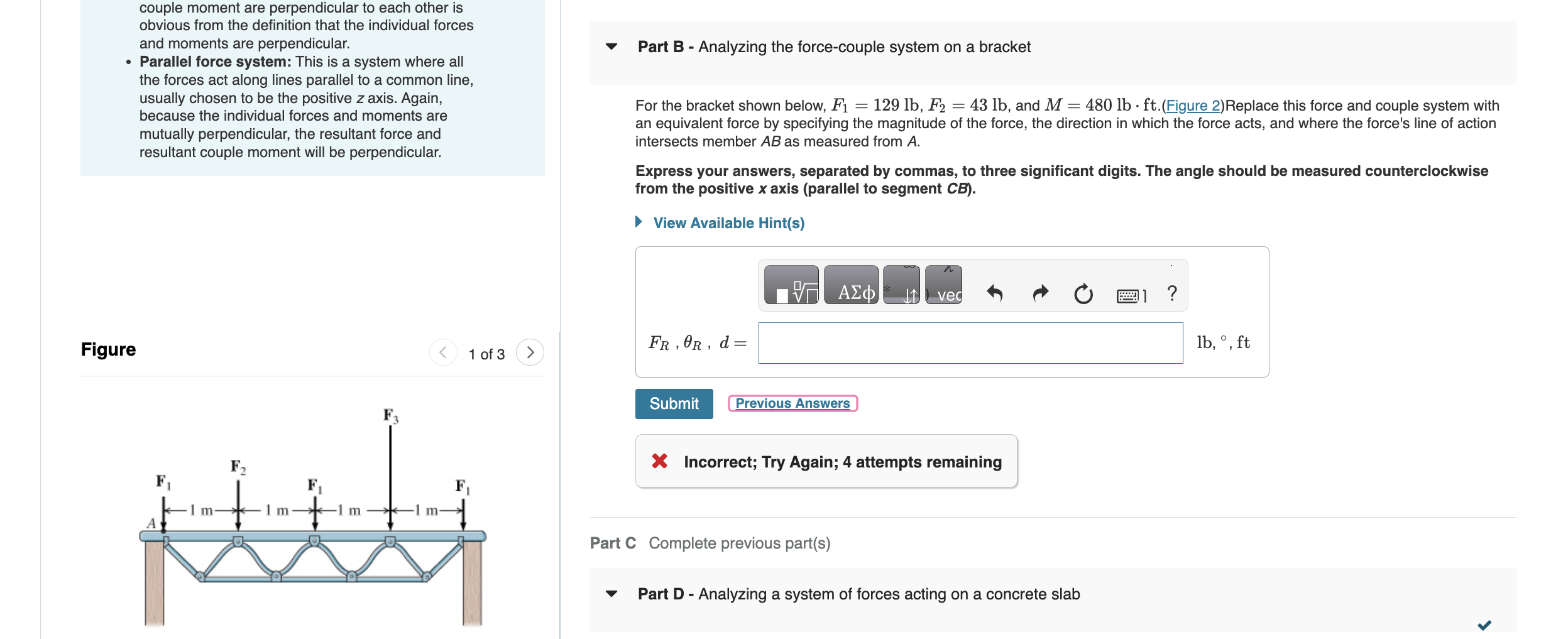 Solved Figure 2 of 3couple moment are perpendicular to each | Chegg.com