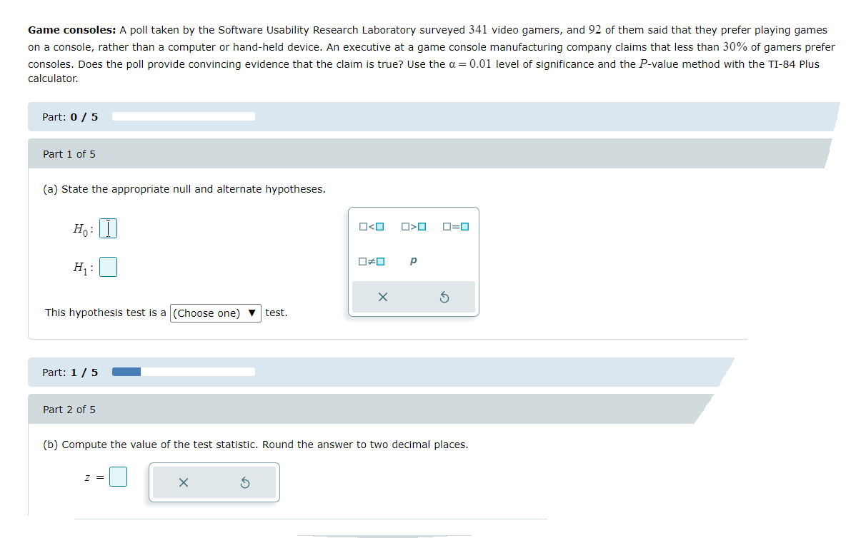 Solved Game consoles: A poll taken by the Software Usability | Chegg.com