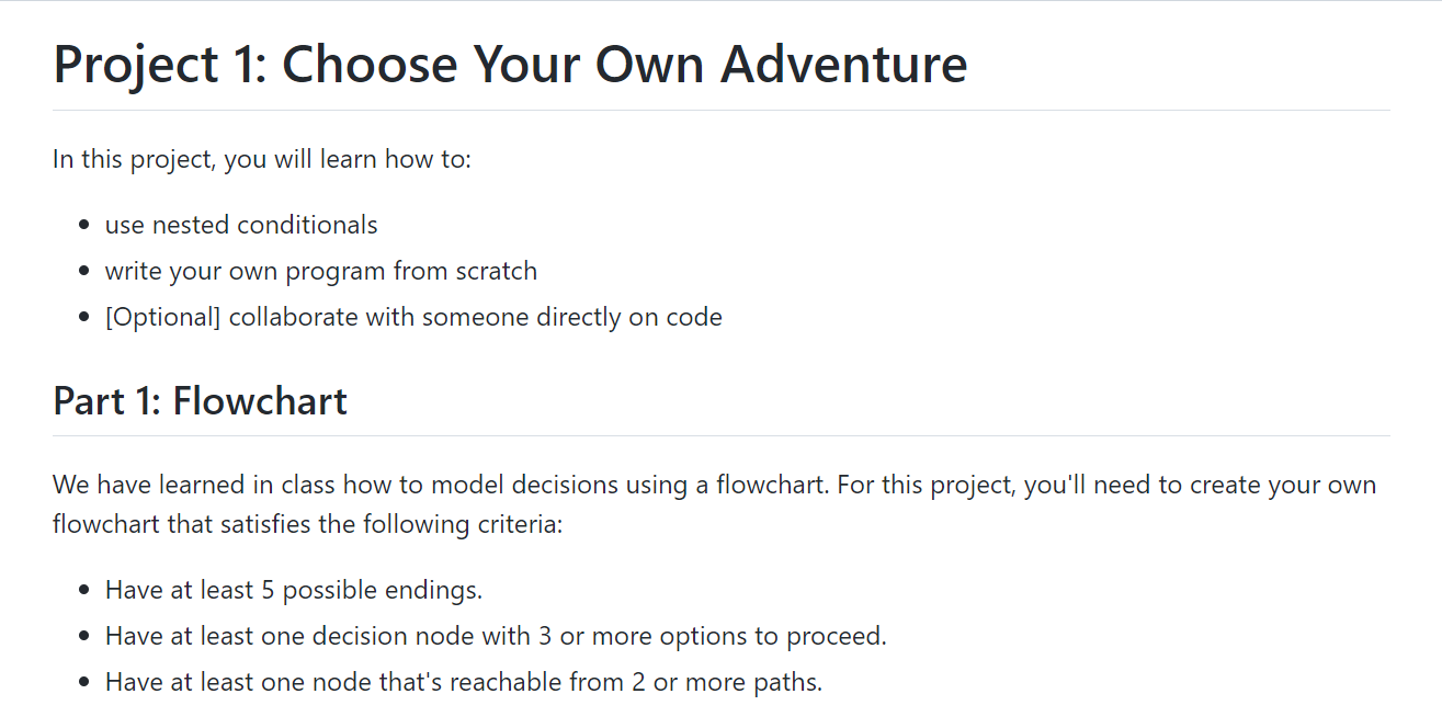 Solved In this project, you will learn how to: - use nested | Chegg.com