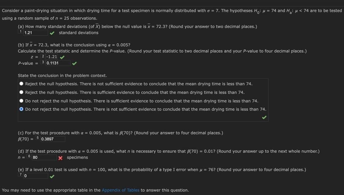 Solved Consider a paint-drying situation in which drying | Chegg.com