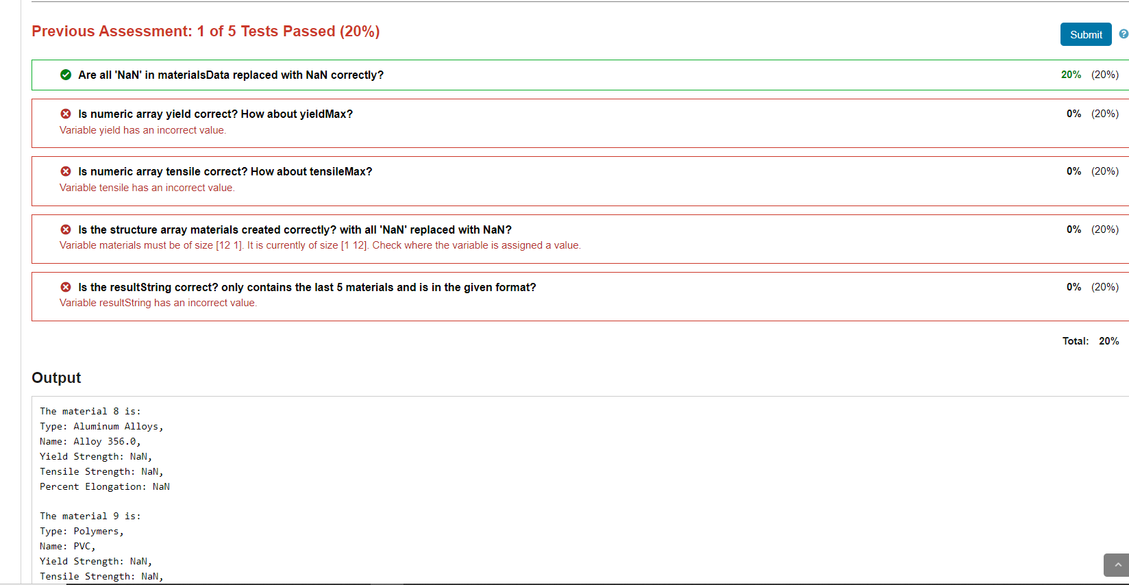 ENGR 1731 Computing for Engineers Spring 2023 > | Chegg.com